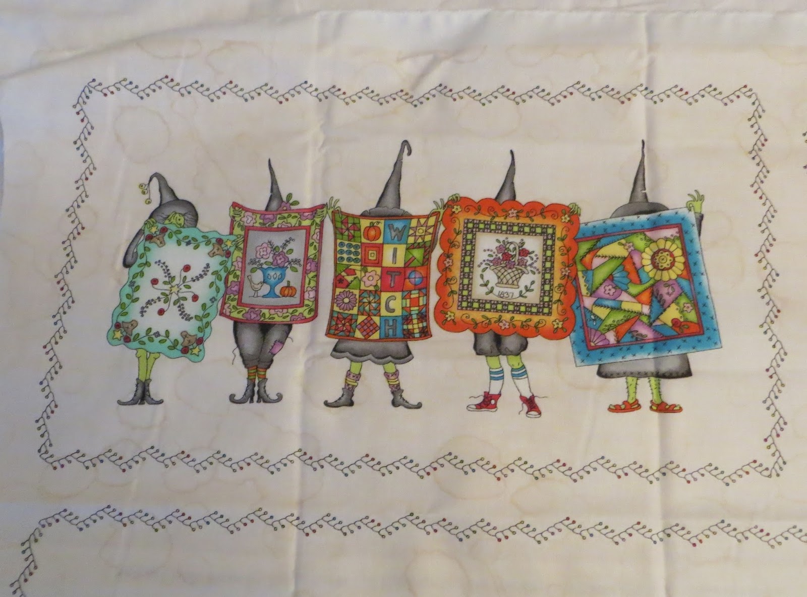 Deborah's Bits and Pieces: More Salem Quilt Guild Witches to Stitch