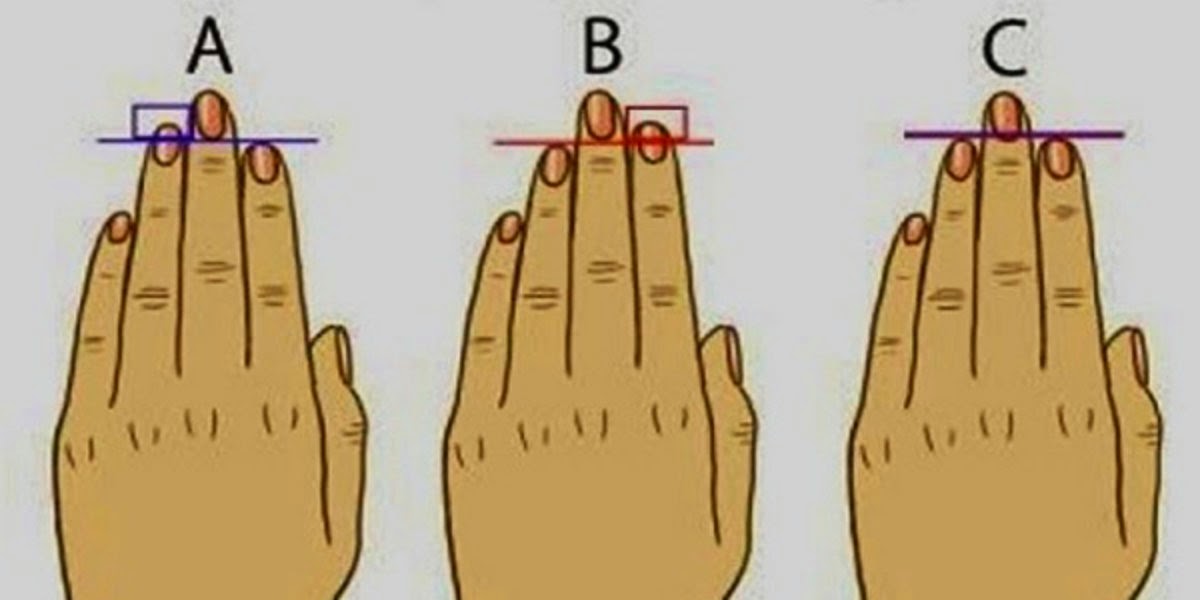 Here’s What Your Finger Length Reveals About Your Personality