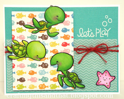 Sister Stamps Release #16 -- Turtle Set