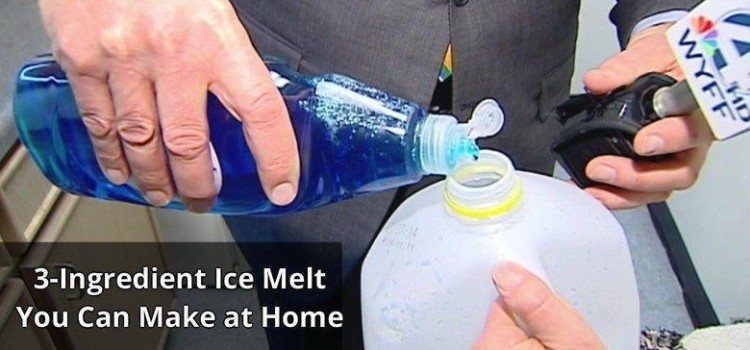 3-Ingredient Ice Melt You Can Make at Home - Handy DIY