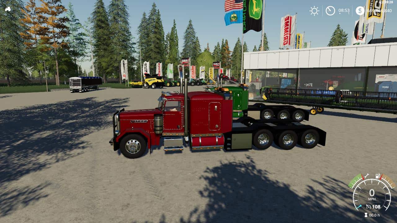 FS19 Pete 389 Heavy VE1 v1.0 - FS 19 & 22 USA Mods Collection