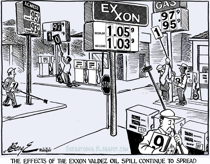 Berge's Cartoon Blog: Exxon Valdez 30 Years On