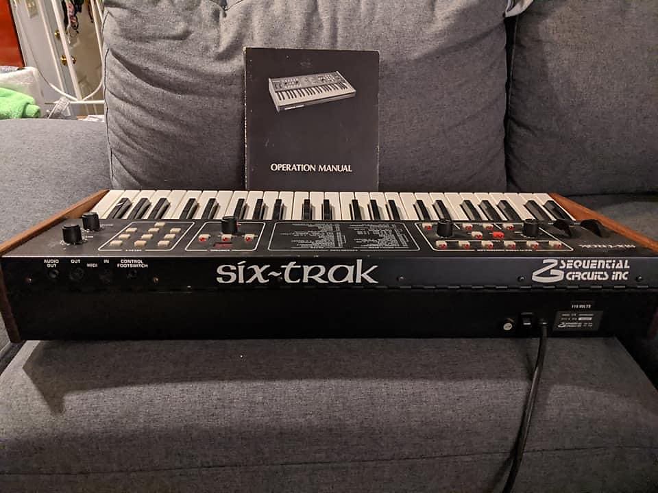 MATRIXSYNTH: Sequential Circuits Six-Trak SN 002697