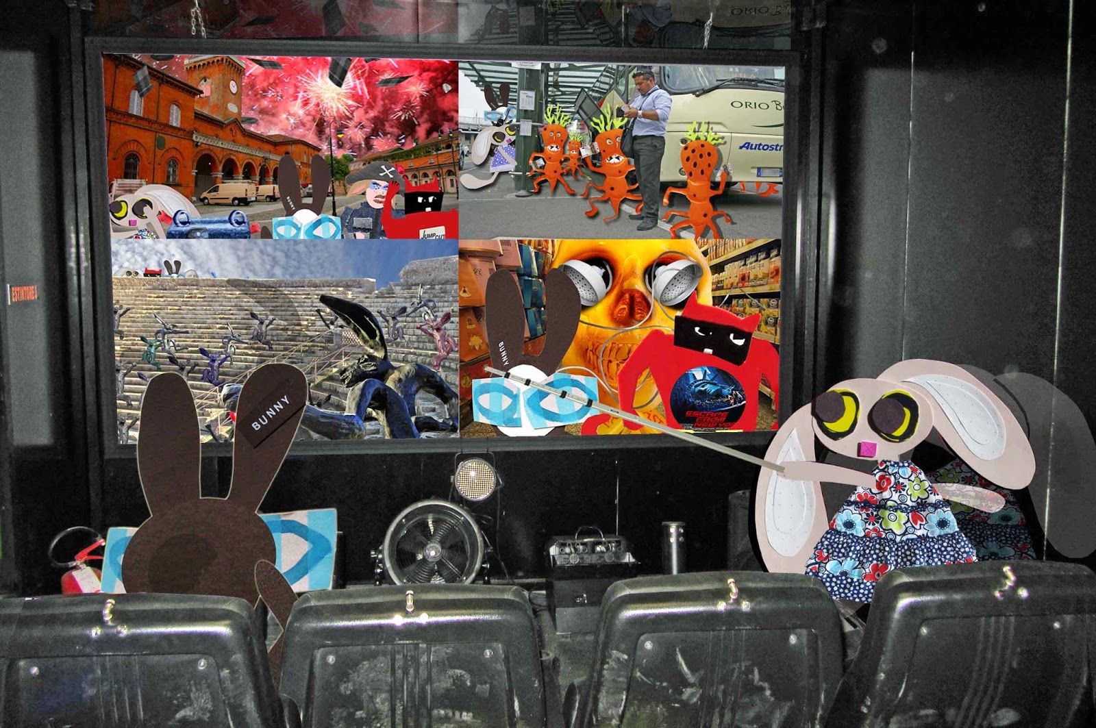 Follow the Wabbit: 2.The Wabbit and the Enemies Museum