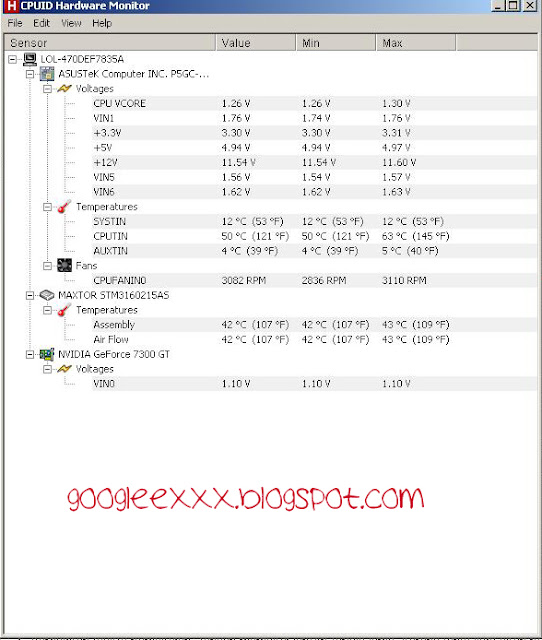 Download program CPUID Hardware Monitor. Software ini mampu memunculkan ...