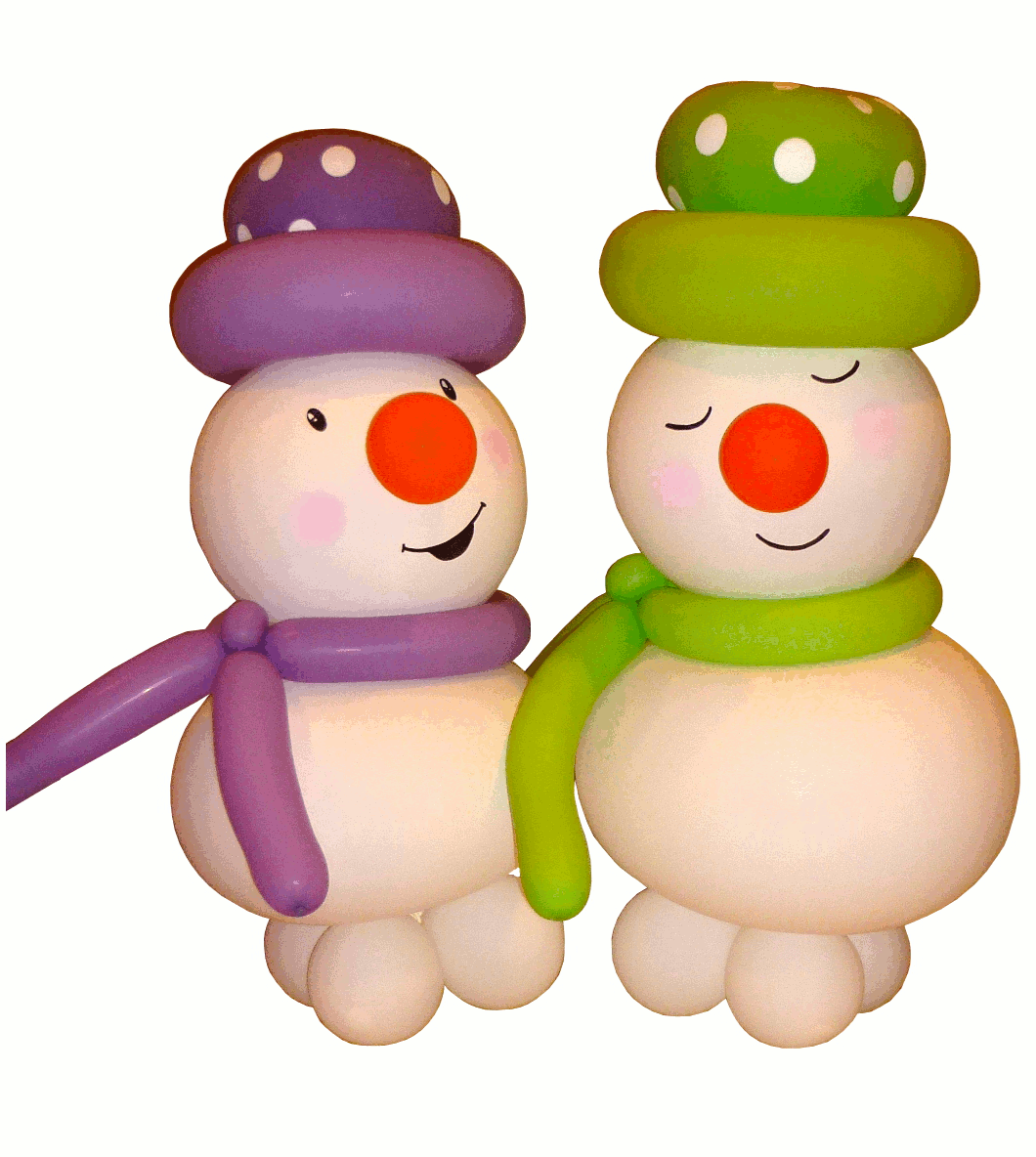 The Very Best Balloon Blog: A Christmas Snowman - Step By Step by Sue ...