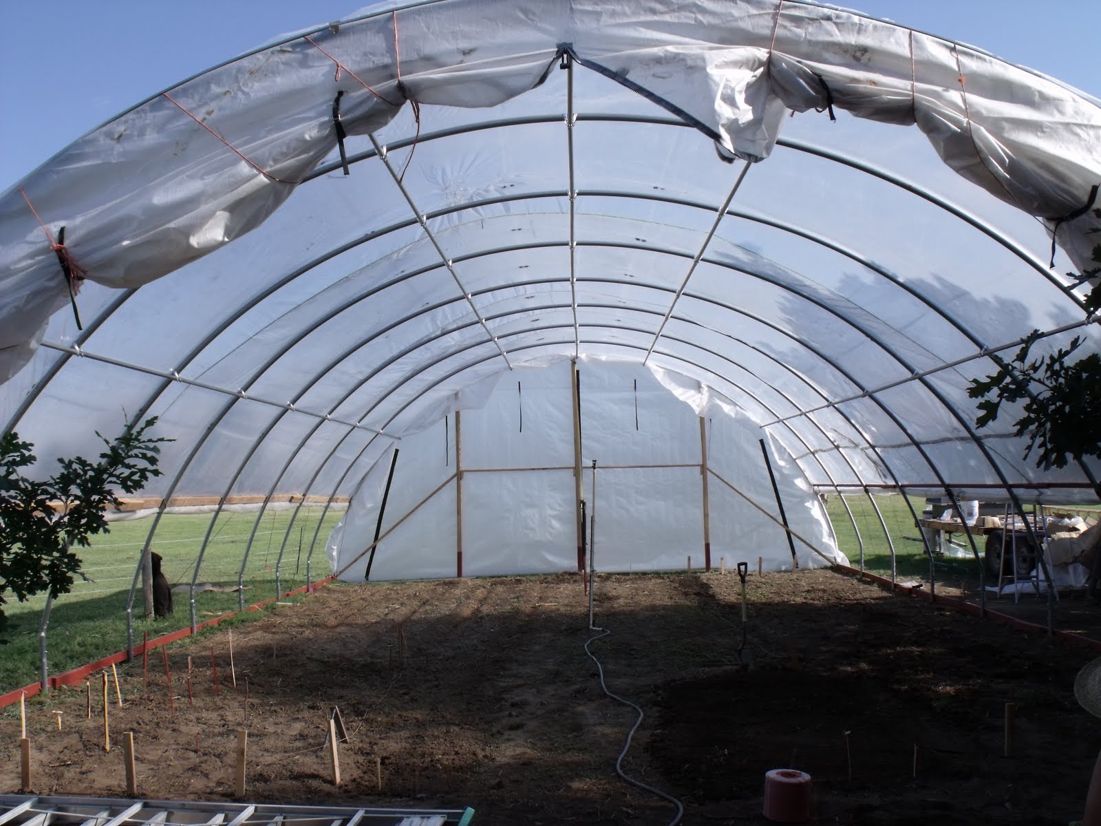 An Organic Cowboy: Seasonal High Tunnel