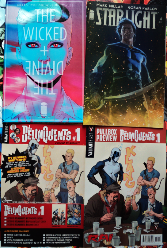 Arion's Archaic Art: June comic books / cómics de junio