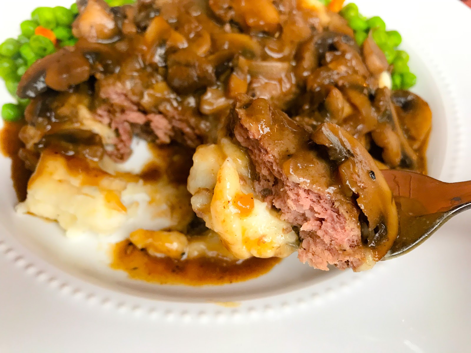 La Fabrique Gourmande: Salisbury Steak Sauce Aux Champignons