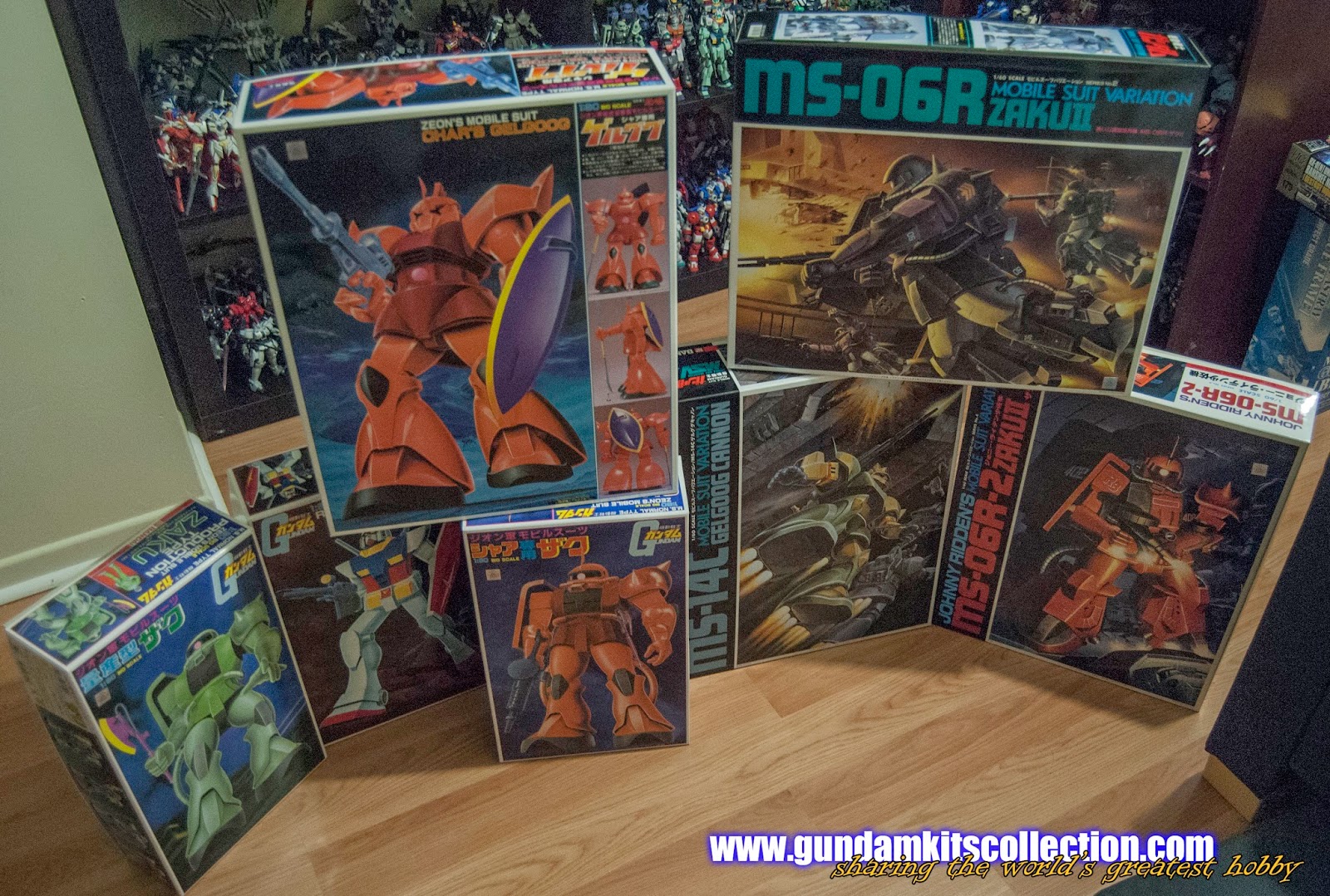 GunPla Box Collection Image Gallery