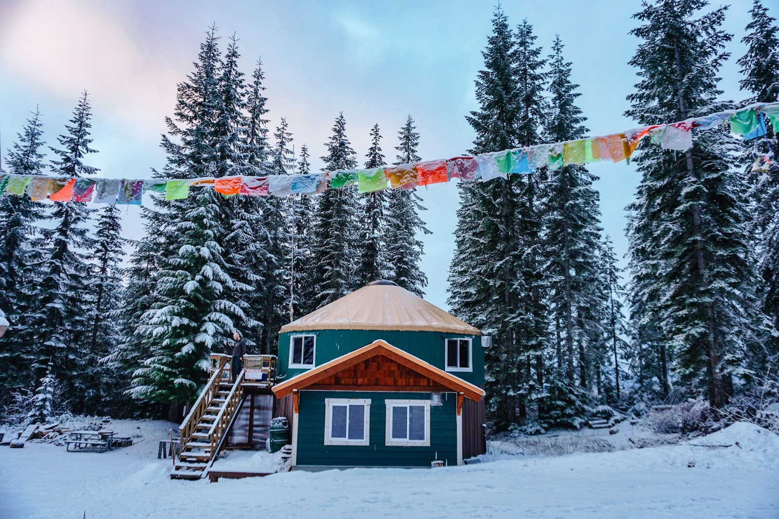 Doris the Explorist: Mount Tahoma Trails Association: The Yurt