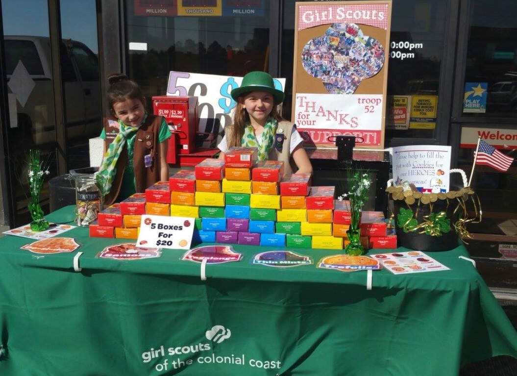 Girl Scouts of the Colonial Coast - Blog: Cookie Troop 100