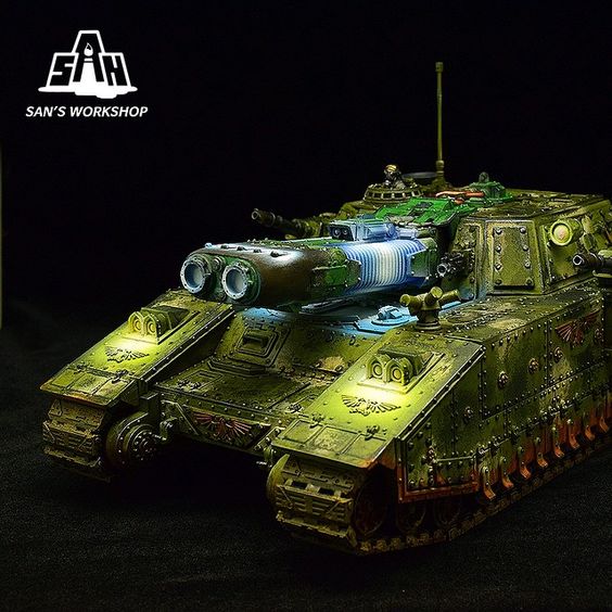 30Kplus40K: Horus Heresy Review: Legion Stormblade Super-Heavy Tank