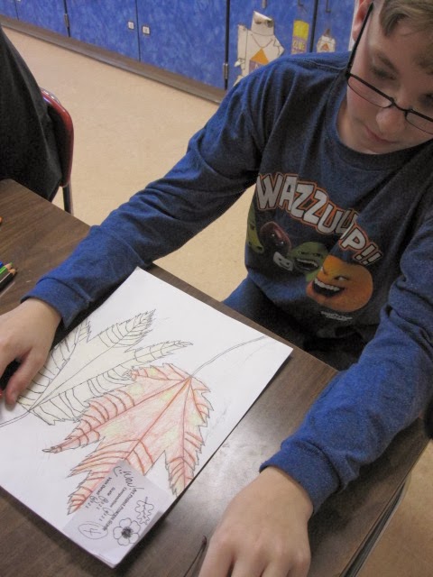 Lake and Hartville Elementary Art: 5th Grade Studies Contour Line and ...