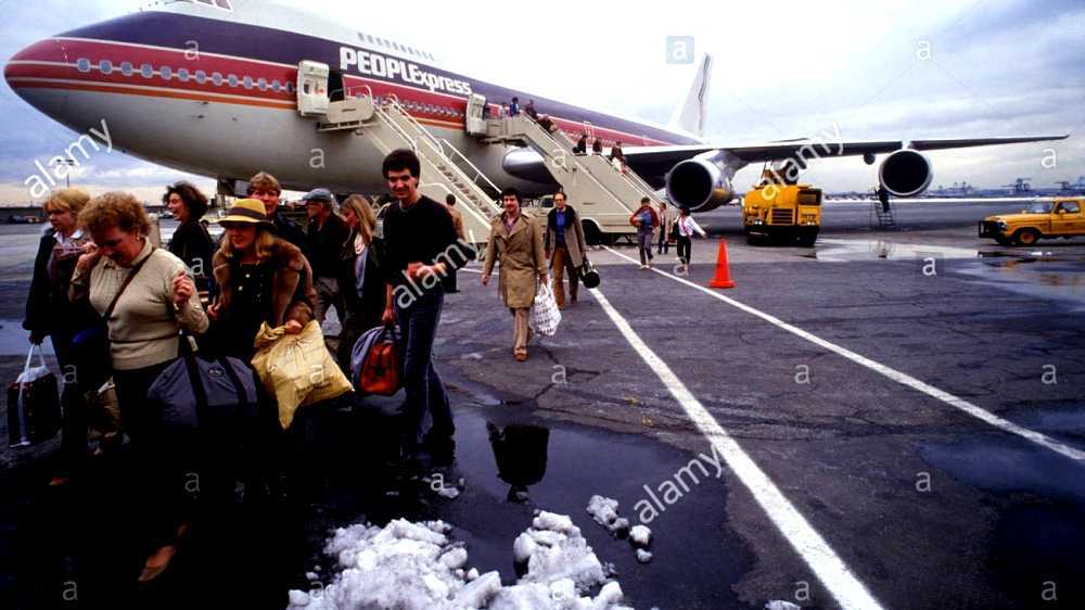 People Express Airlines (1980s)