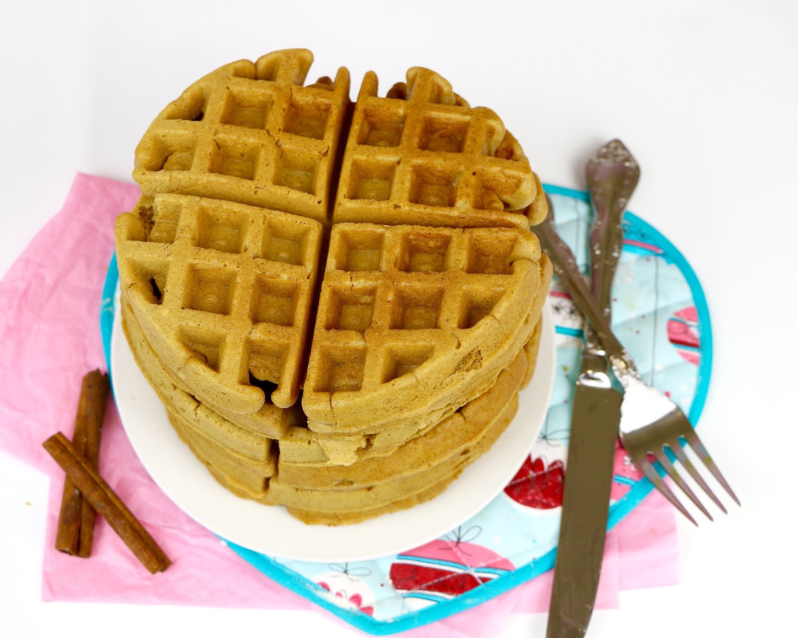 Cinnamon & Brown Sugar Waffles - The Lindsay Ann