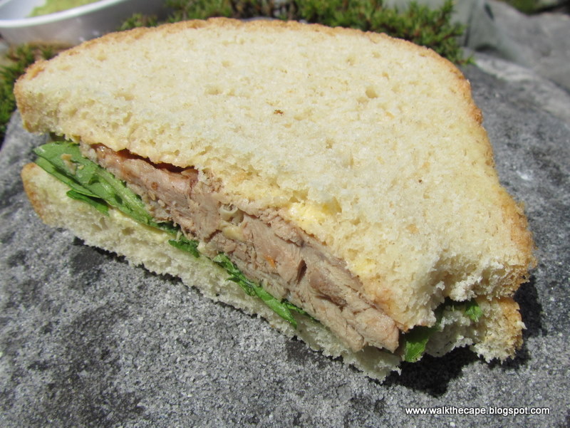 Walking the Cape: YUM! Lamb & Rocket Sandwiches