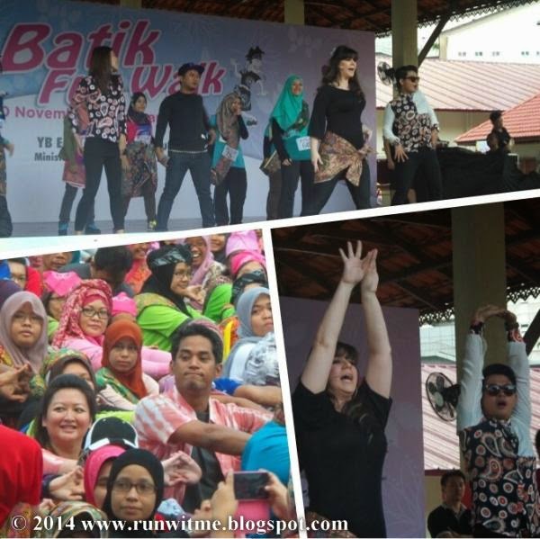RUNNING WITH PASSION: Batik Fun Walk 2015 - A Celebration of Colourful ...