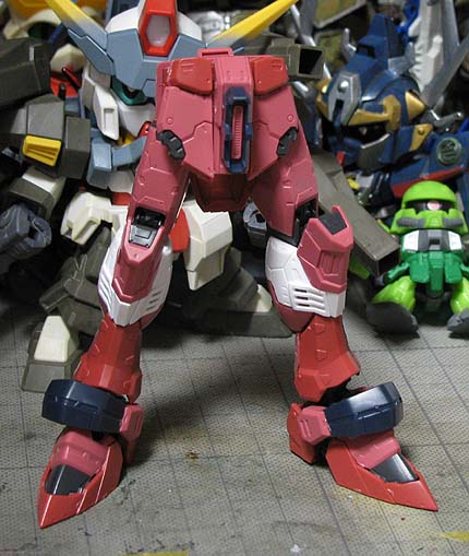 GUNDAM GUY: RG 1/144 Justice Gundam - Leg Articulation Video by Midori-G