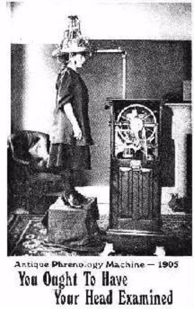 Bad Invention: Psychograph, a Phrenology Machine to Measure the Shape ...