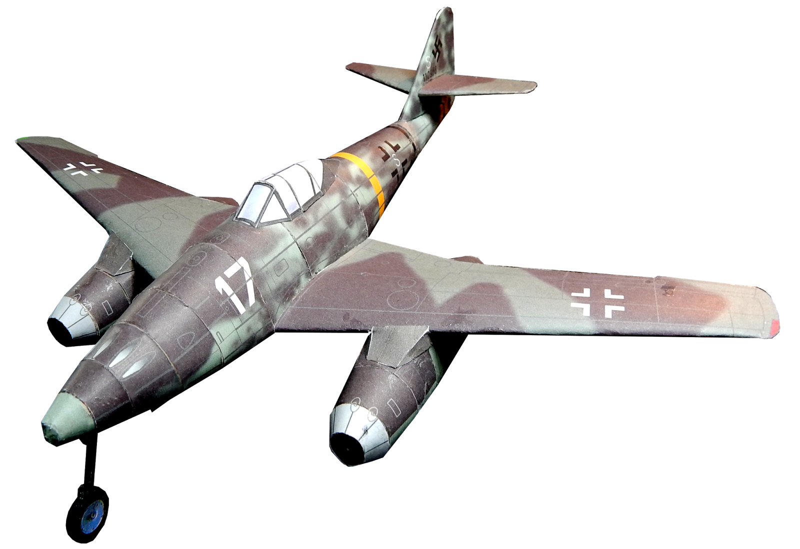 PAPER PLANES: Messerschmitt Me-262 'Schwalbe'
