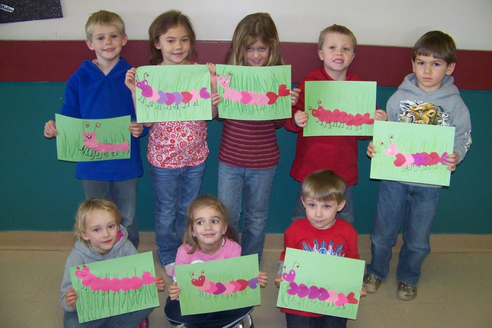 Doodle Bugs Teaching {first grade rocks!}: Valentine Art Project