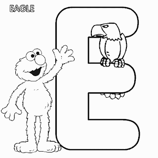 Elmo And Abby Coloring Page