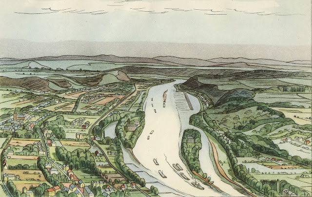 Weinkultur Rheinbreitbach: Rheinaufwärts