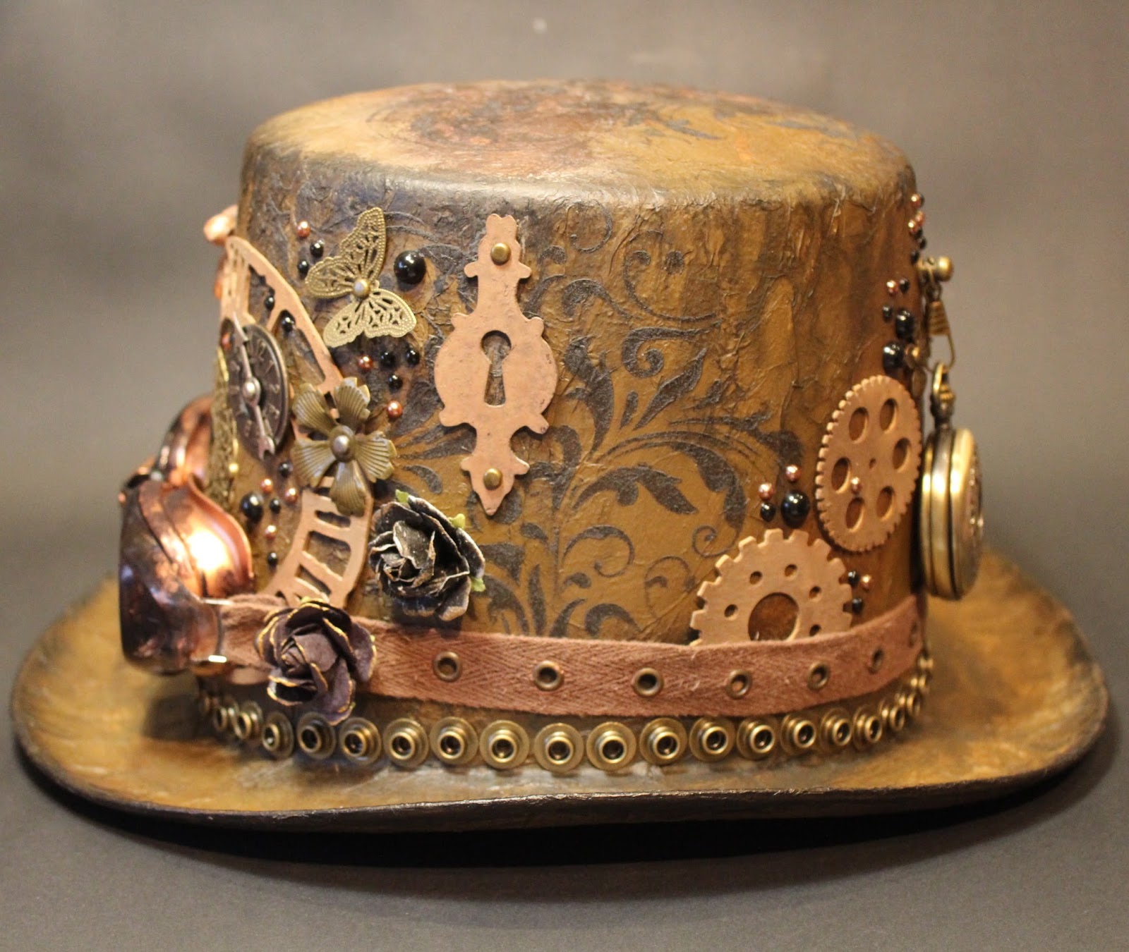 Bella's Creative Space: Another Steampunk Hat Tutorial with a Mad ...