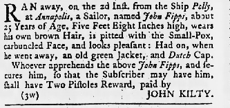 British Tars, 1740-1790: John Kilty's Runaways