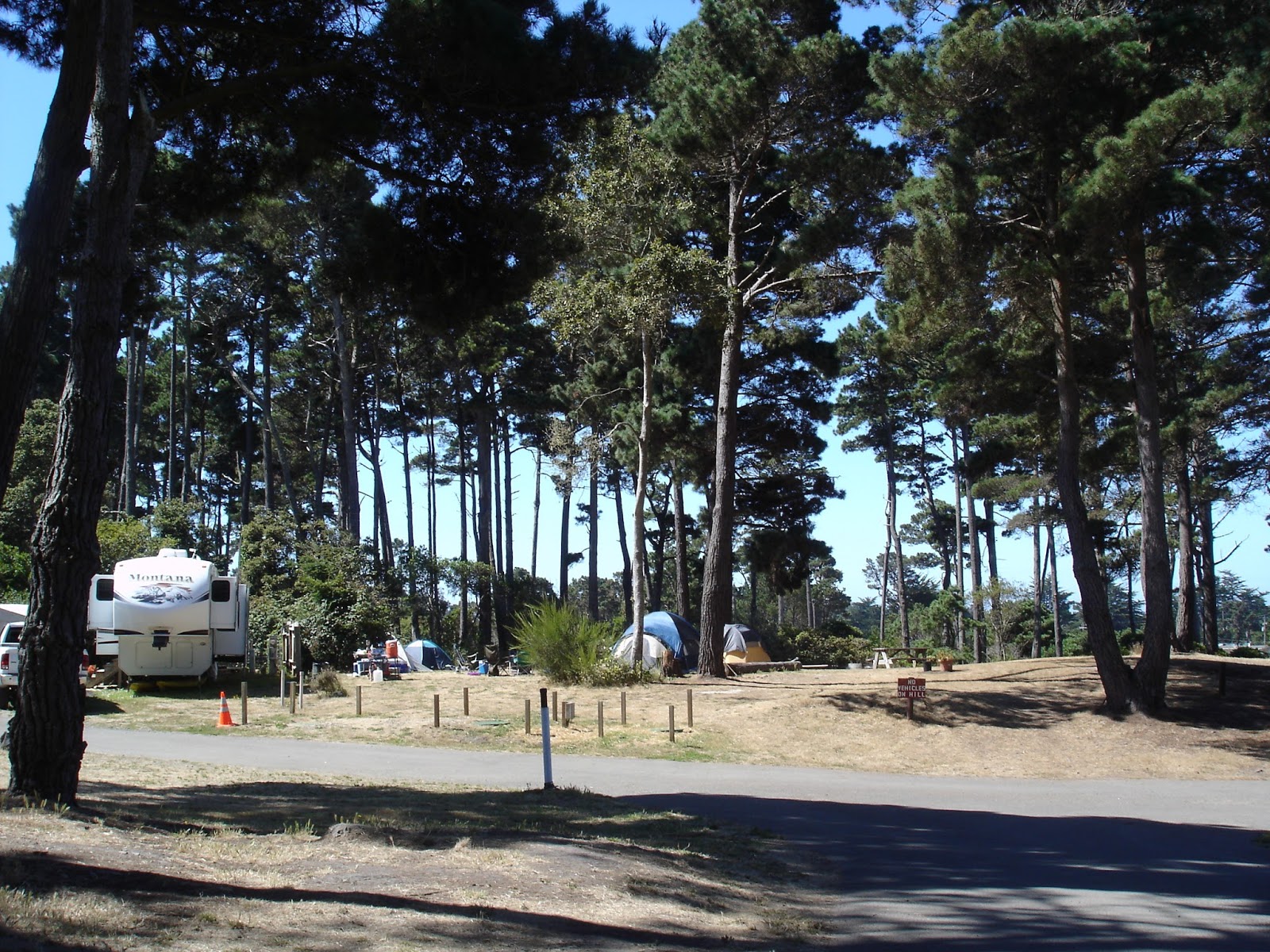 Hidden Pines RV Park Campground - Fort Bragg California