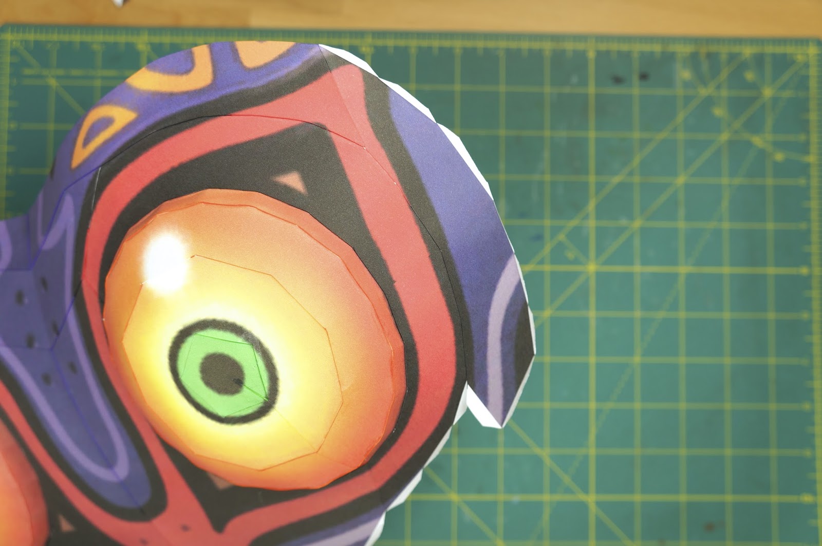 Otaku Crafts: Life Size Majora's Mask Papercraft