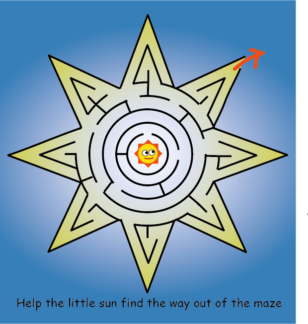 Sun Today: 20 June 2012 - Maze (Illustrator)