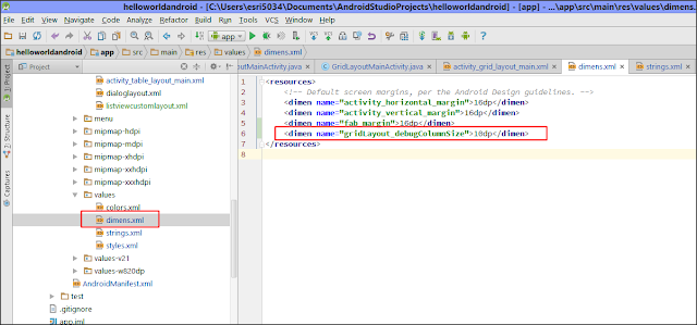 Happy Coding Box: Android: Distribute Grid Layout Row and Column Equally