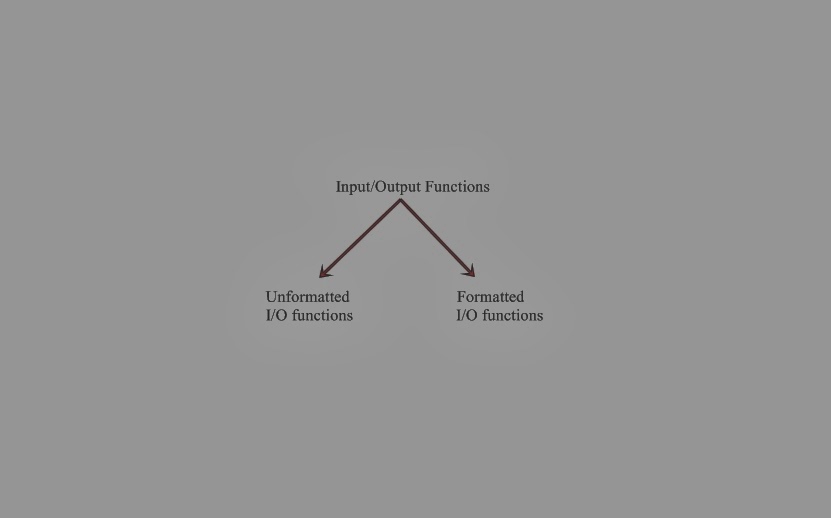 C Input Output Statements ~ C Programming