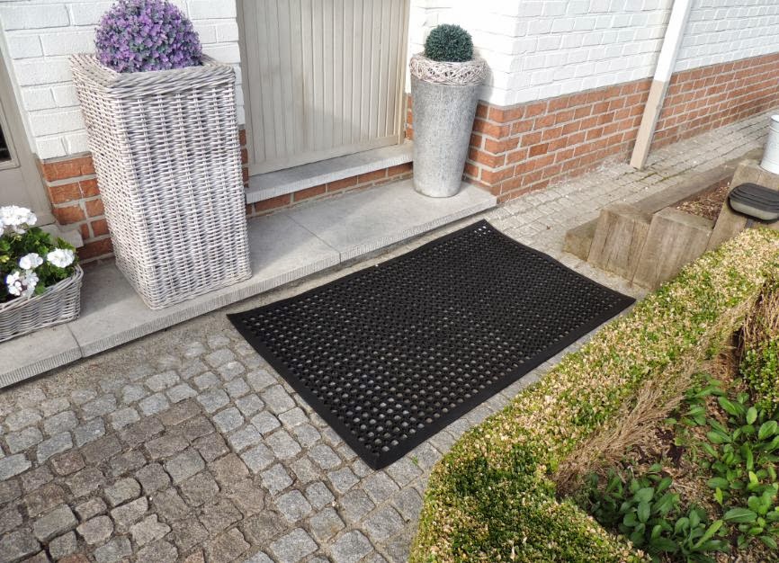 Deurmatten, kokosmatten, droogloopmatten, rubberen matten, matten deur ...