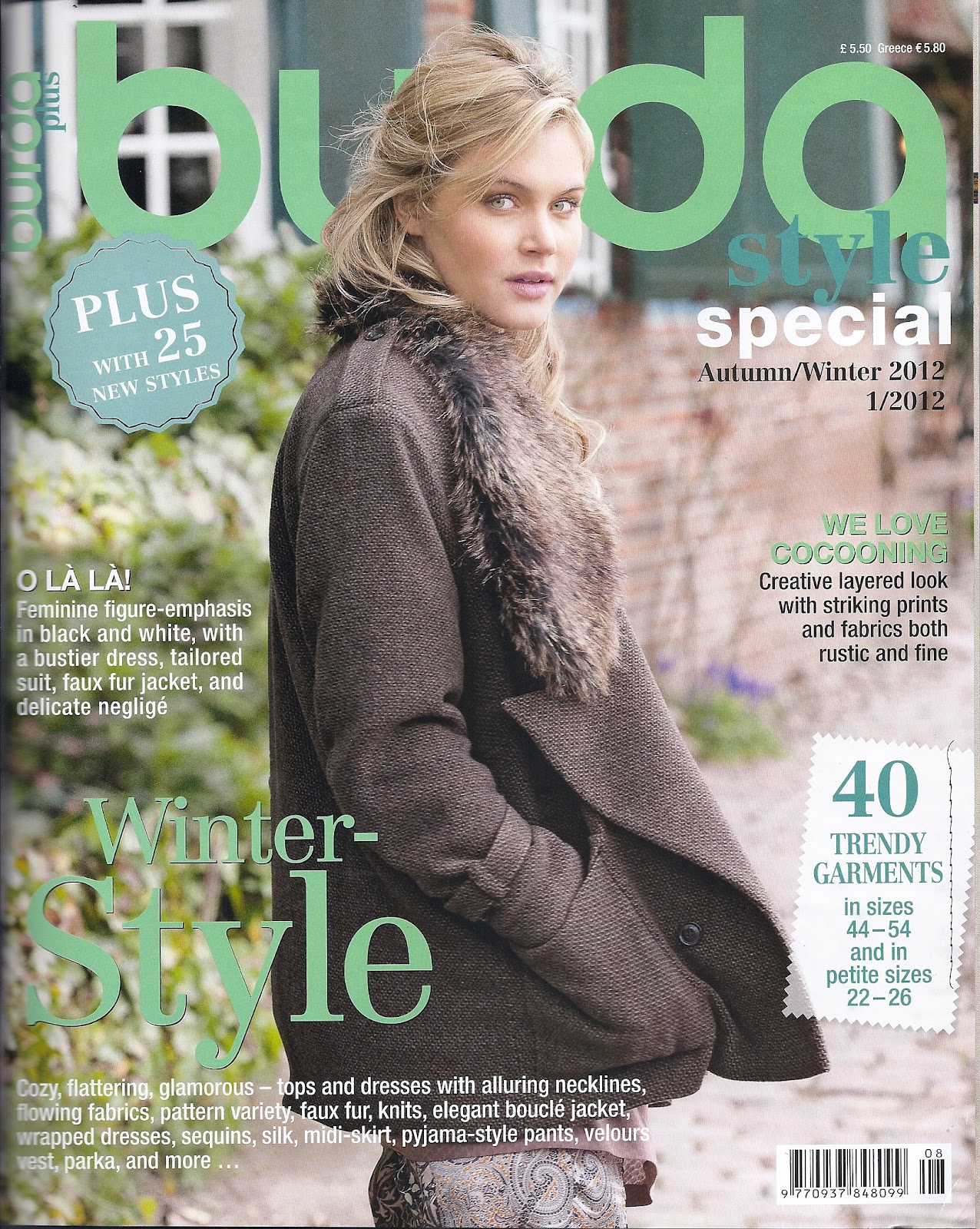 Burda Style Plus Size Fall/Winter 2012 - SMF Designs and Friends