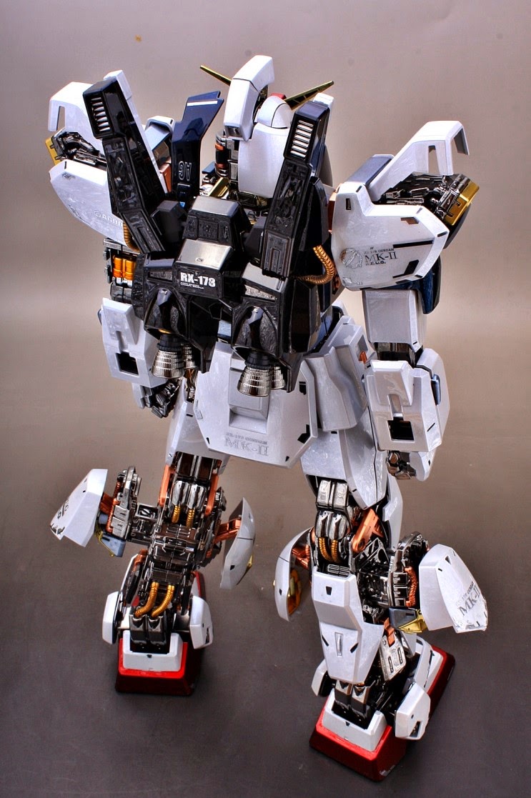 Custom Build: PG 1/60 RX-178 Gundam Mk-II AEUG "Gloss Finish"