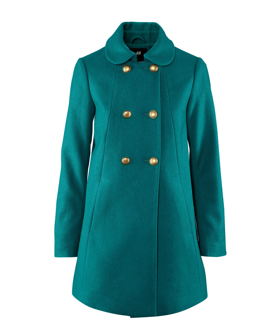 Stylish Teal Coat | Here Everythink Is Stylish