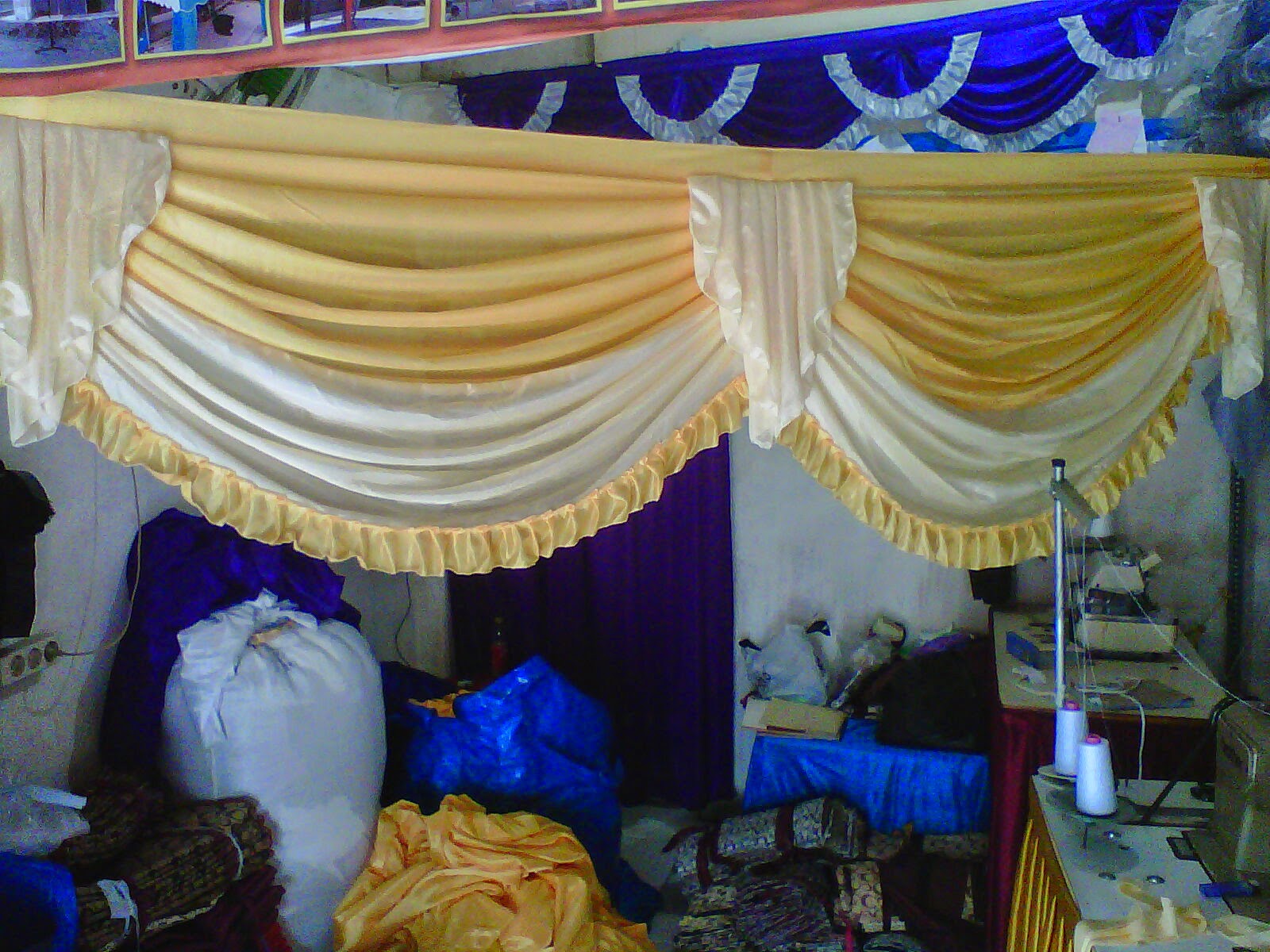 PEMBUAT TENDA PESTA | DEKORASI | PELAMINAN: RUMBAI TENDA