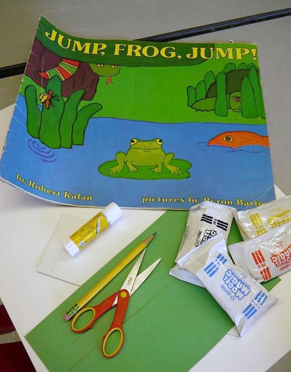 Library Arts: Jump Frog Jump!