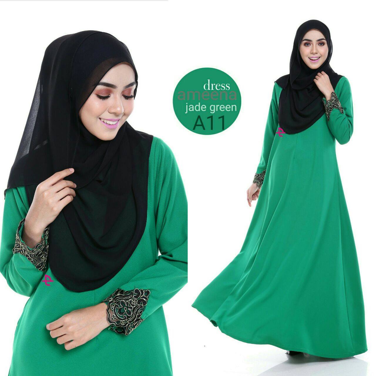 Comfynesta: Beli Dress Ameena Muslimah Online 2016 : Jubah Dress Untuk ...