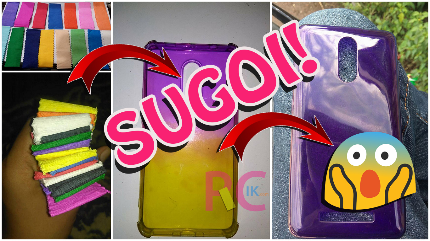 Cara Mewarnai Casing Hp Bening - Ide Warna Warni