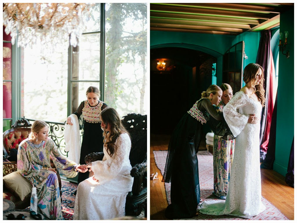 Weddings | Mary-Kate Olsen and Ashley Olsen Dress Bride | Cool Chic ...