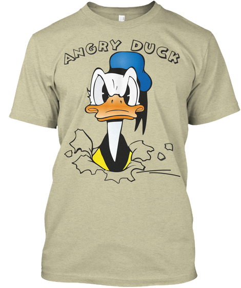Find out Donald duck's full name and get angry duck t shirts for men ...