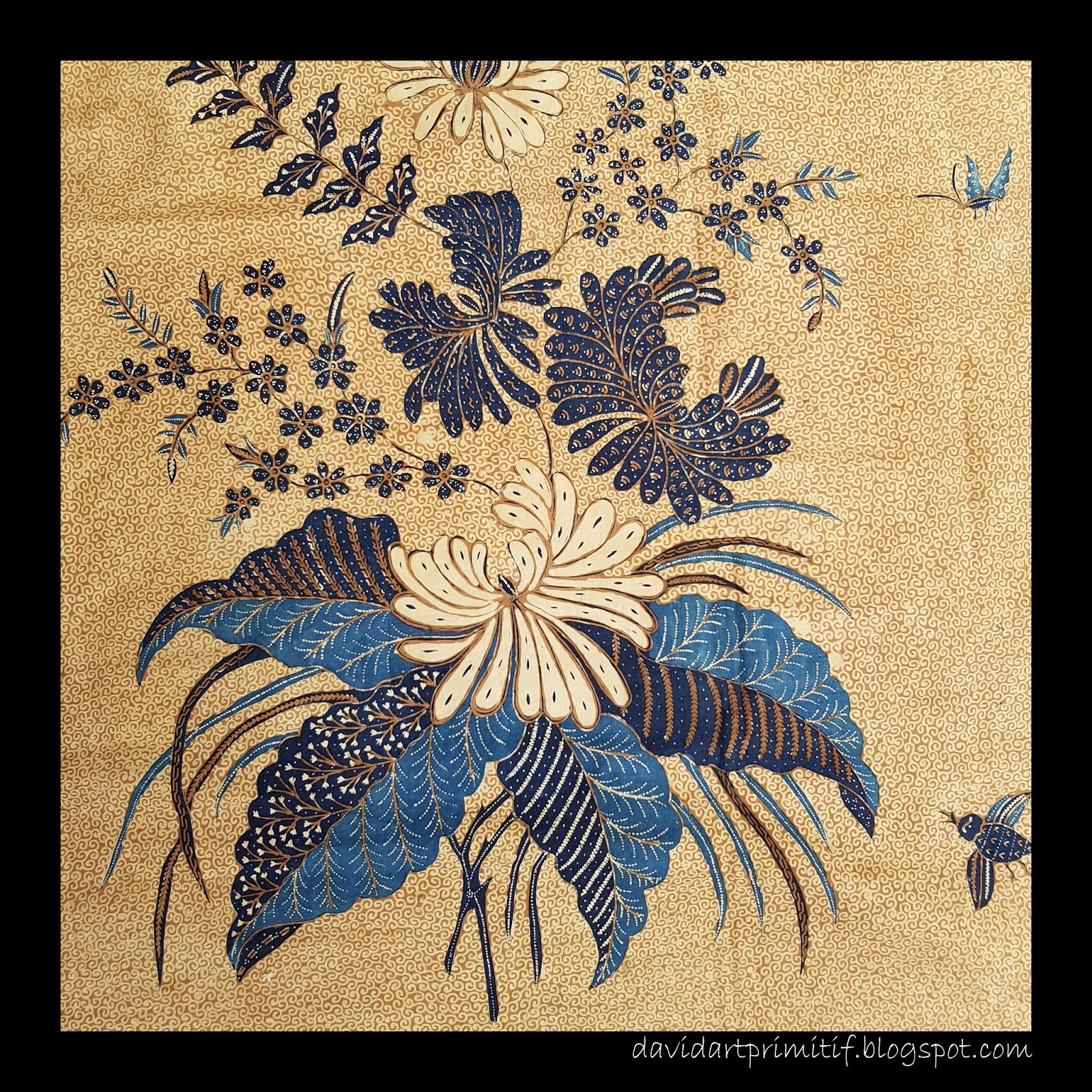 Art & Primitif: Batik Tulis Kudus Motif Buket Full Tanahan