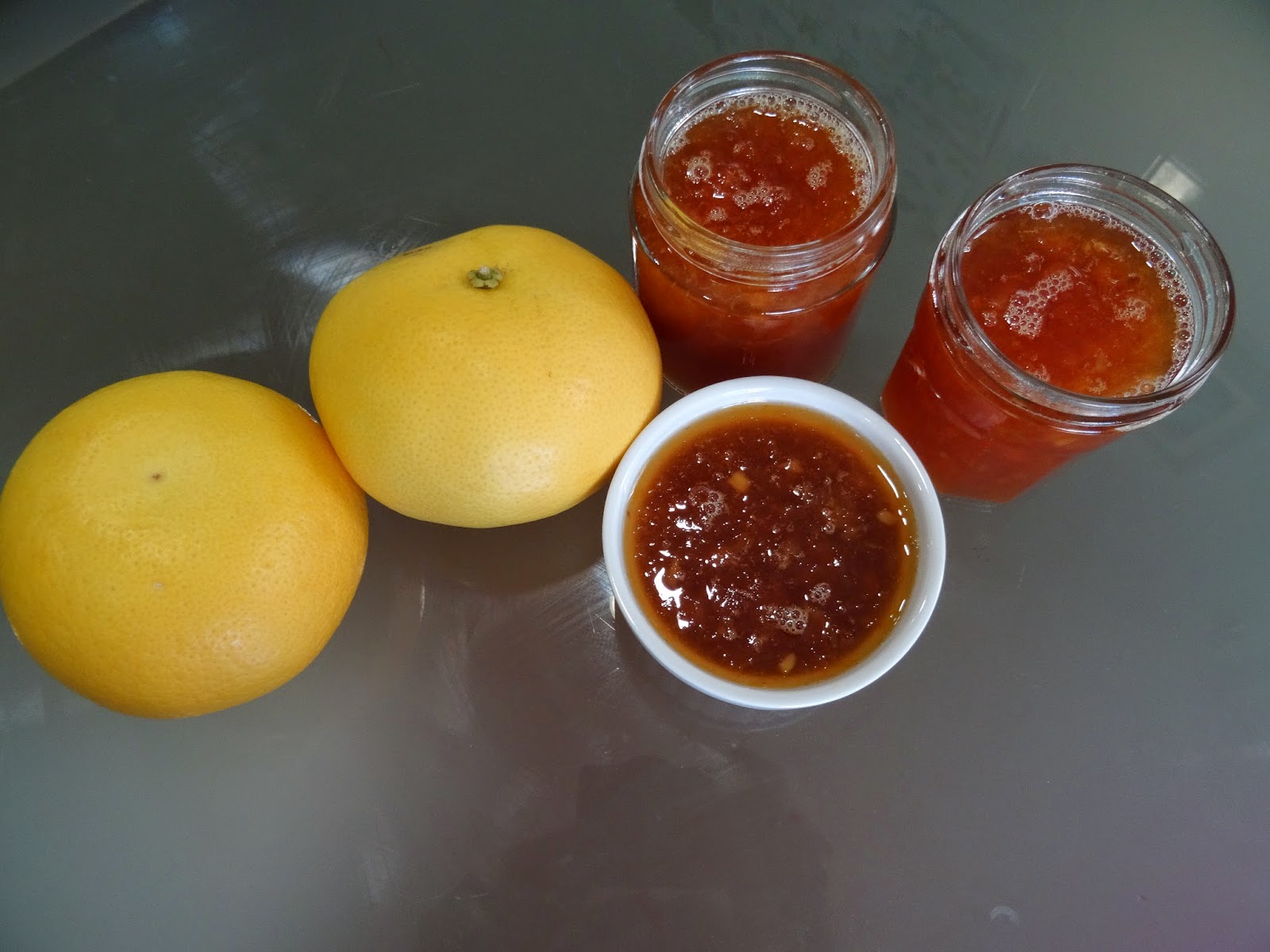 Una taza de harina: Mermelada de Pomelo y Miel.
