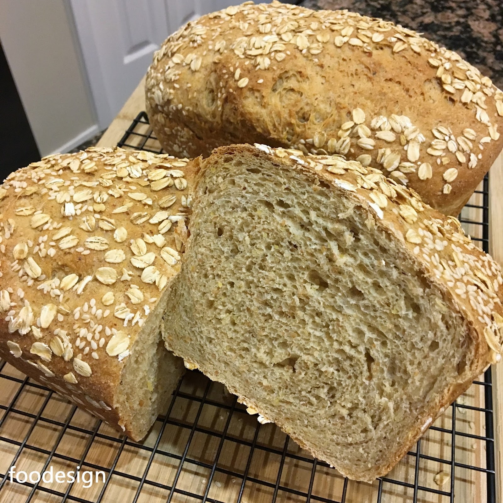 foodesign: wholesome 10-grain bread