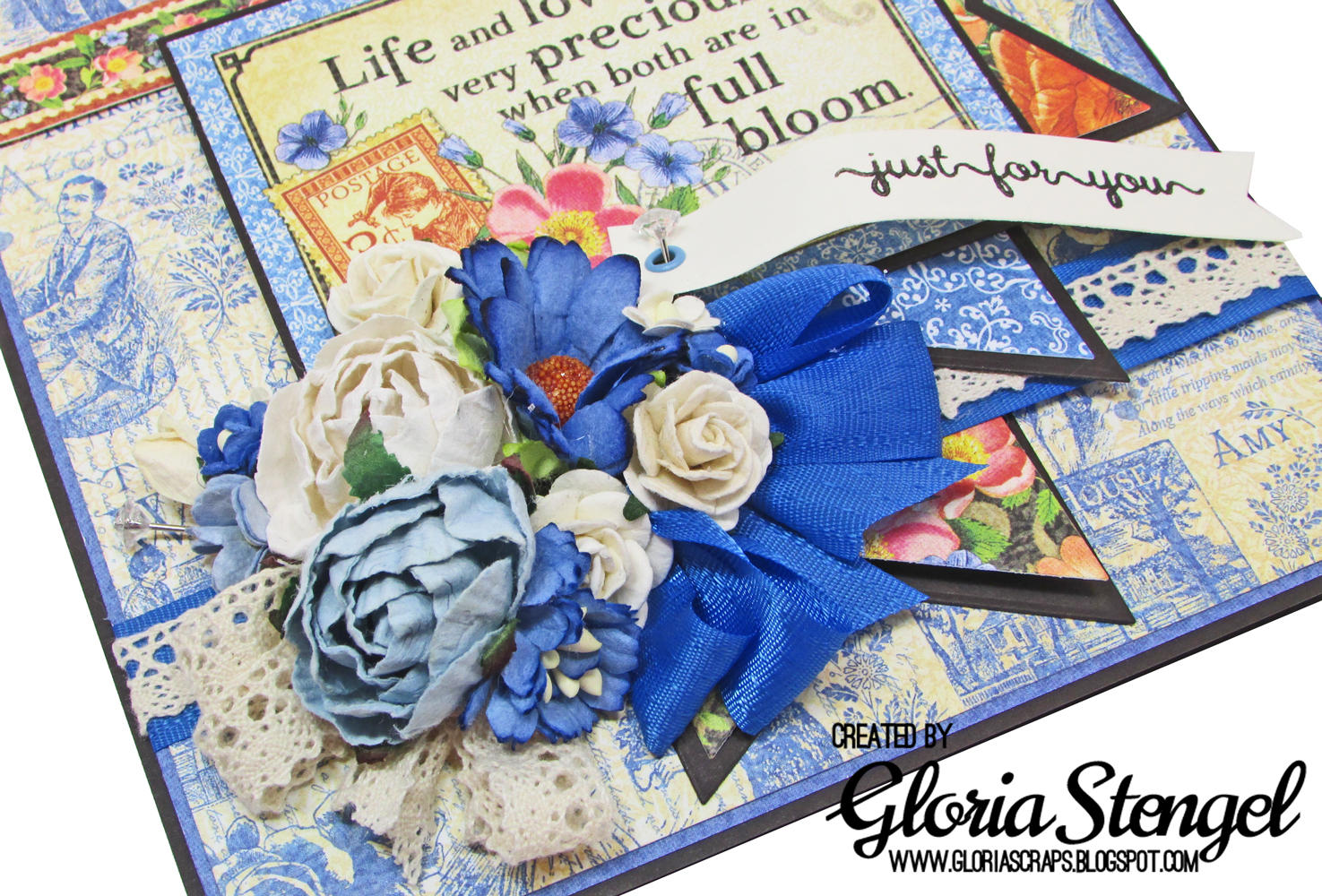Scraps of Life: Really Reasonable Ribbon April Blog Hop