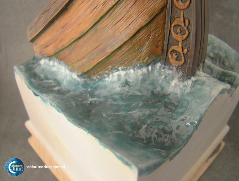 How to make a base with water effect? | Coloured Dust